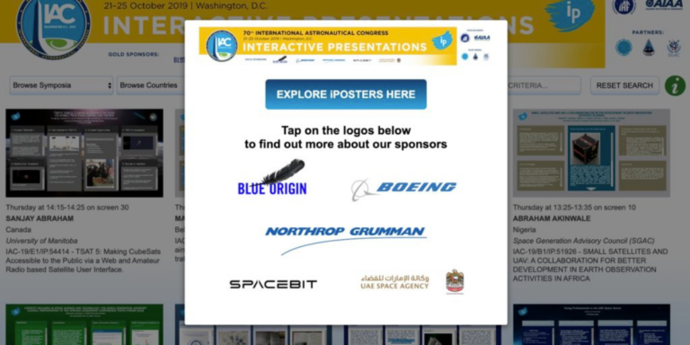 Interactive, multimedia oral & poster sessions - onsite & online