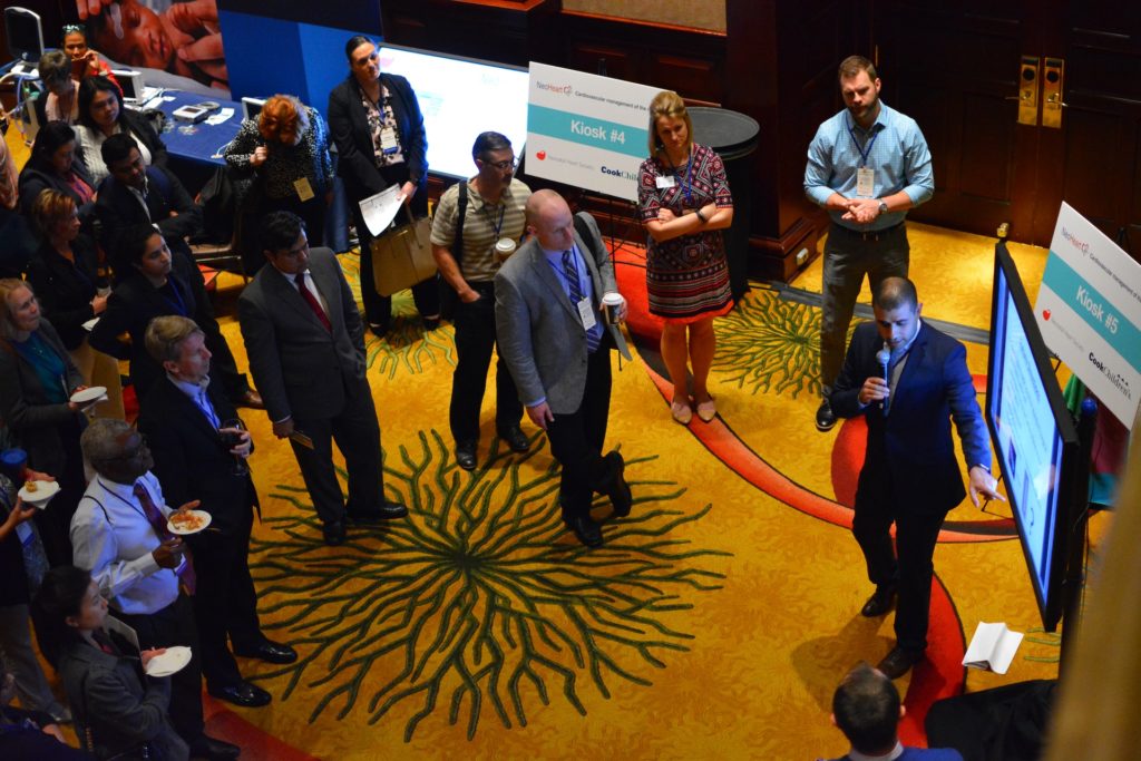 Online interactive, multimedia oral & poster sessions